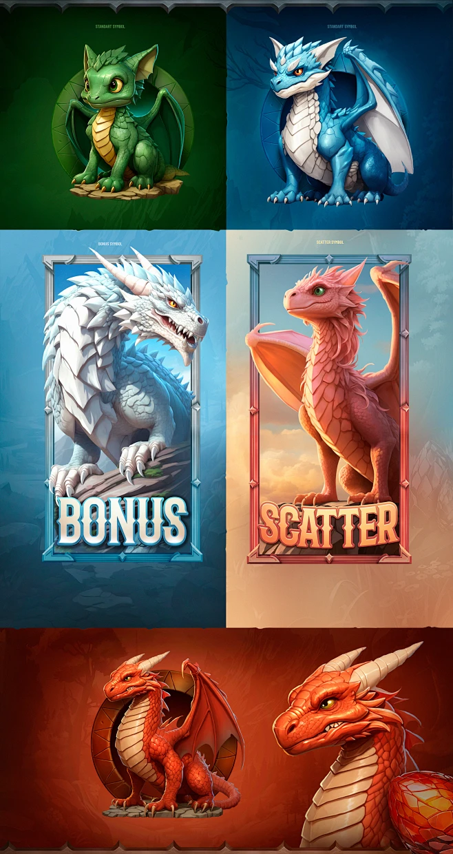 VALLEY of DRAGONS :: Behance-花瓣网