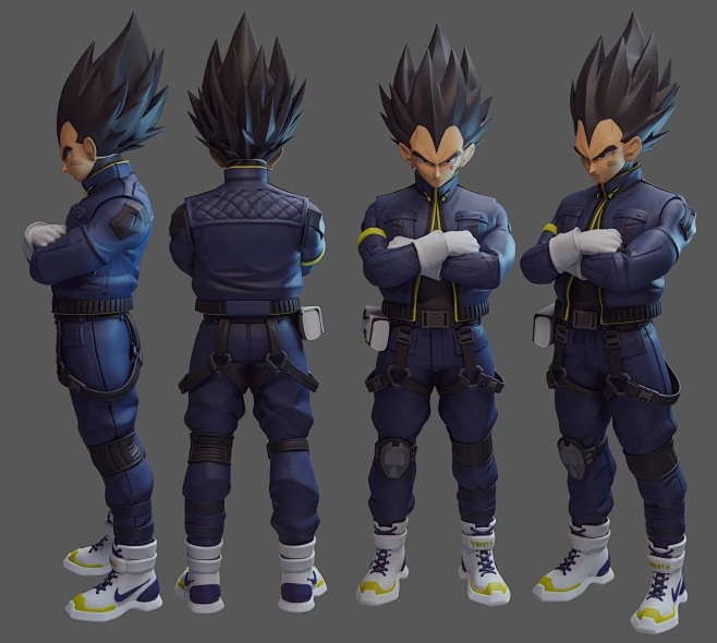 dragon ball vegeta-花瓣网