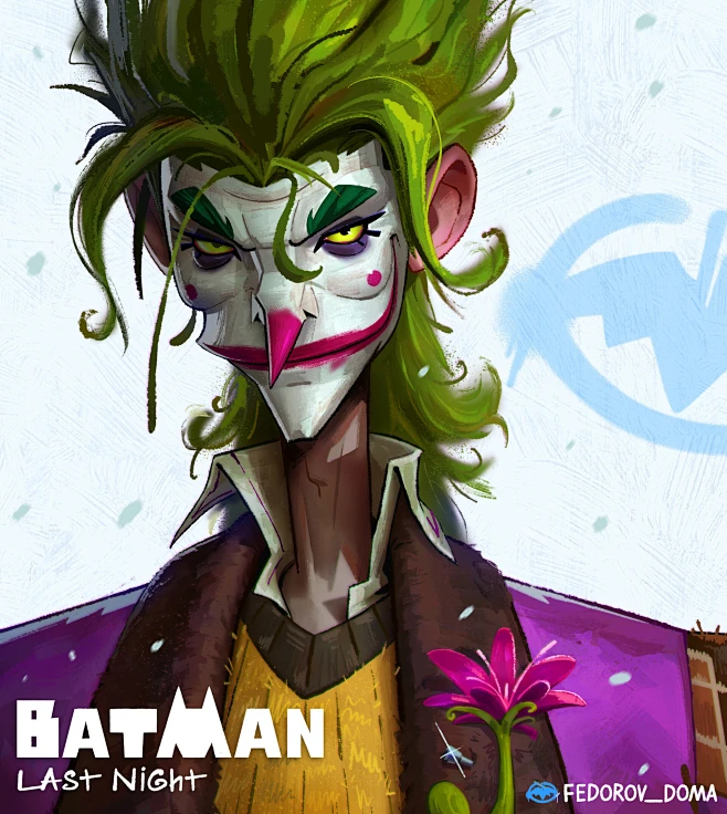 Batman: Last night-花瓣网