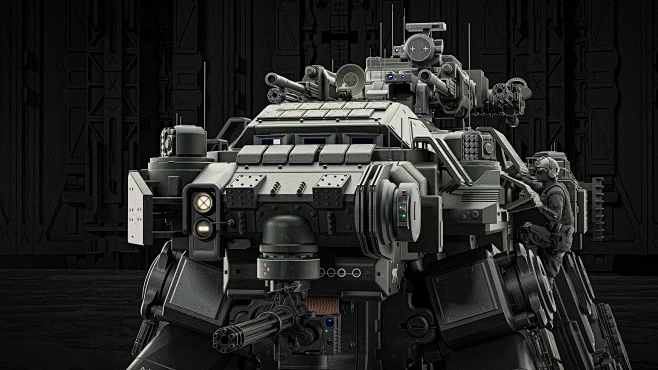 Military Mech (7)-花瓣网