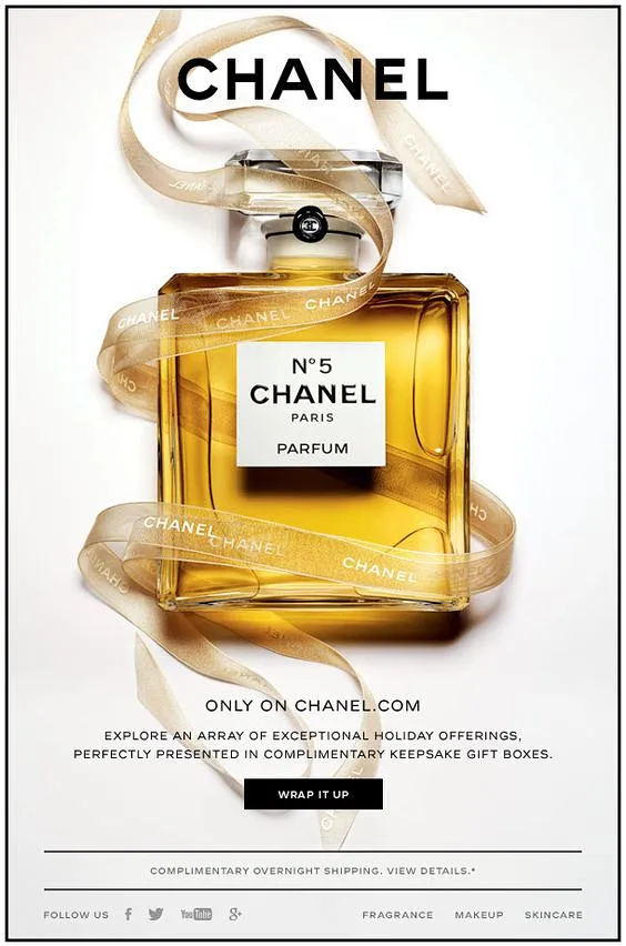 Email Design from Chanel-花瓣网
