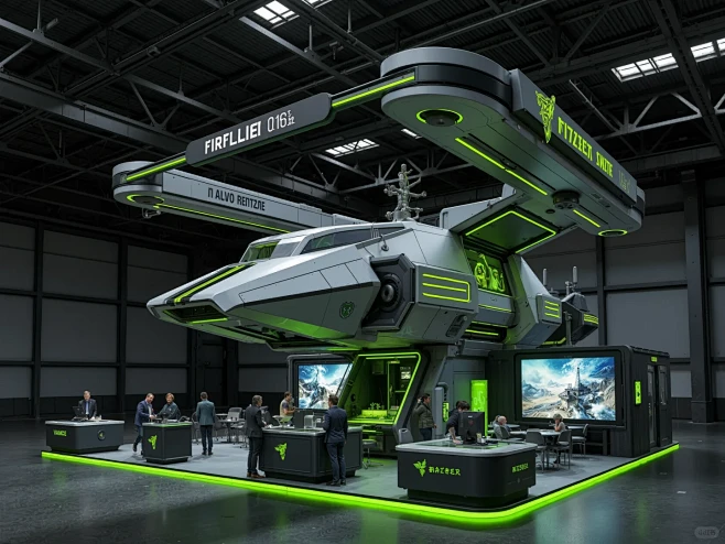 Stable diffusion|AIGC-展会展台#关键词 - 小红书-花瓣网