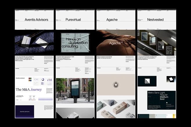 design agency design studio rebranding Corporate Identity branding ...