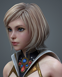 CG-风格化人体/人头-花瓣网|陪你做生活的设计师 | 人体练习01