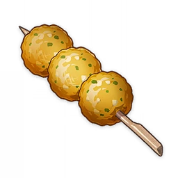 Fried Radish Balls : Fried Radish Balls is a food item that the player ...