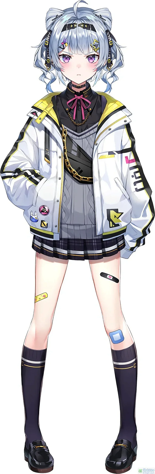 Zaion LanZa 初始皮立绘和三视图 - 小红书-花瓣网