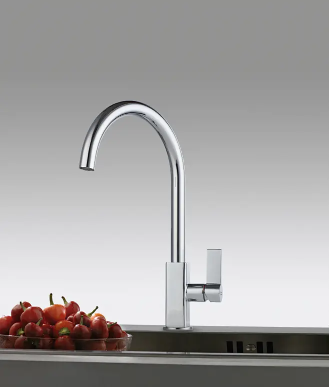 MARIS TAP PULL OUT L VERSION CHROME - Kitchen taps from Franke Kitchen ...