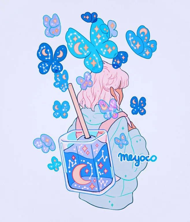 画师meyoco-花瓣网