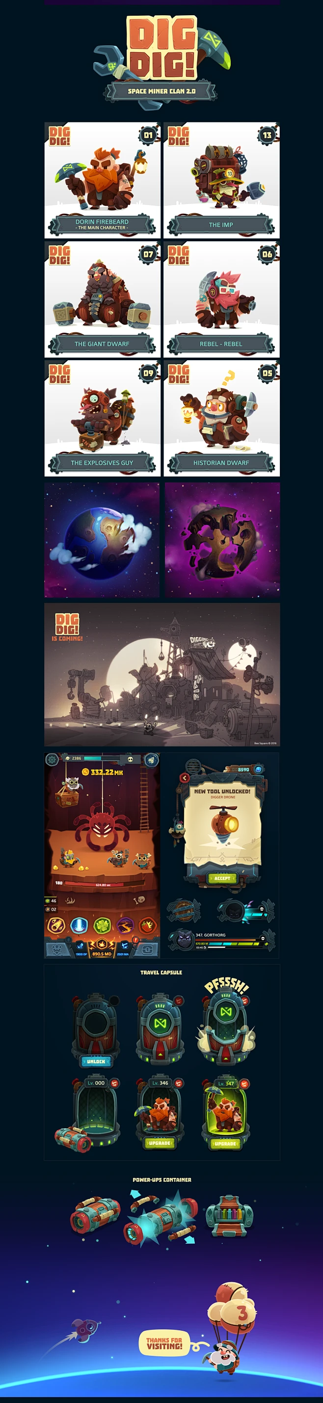 DIG DIG GAME on Behance-花瓣网