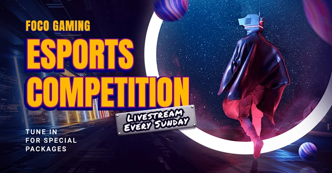 Live Ticketing Of E-sports Events Promotion Template Fashion Simple ...