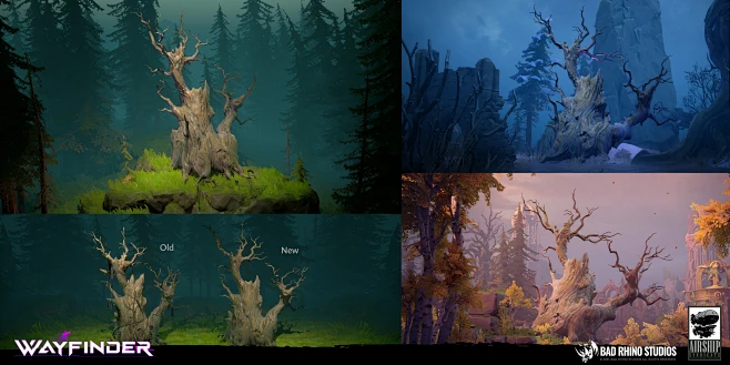 Wayfinder - Environment Assets-花瓣网