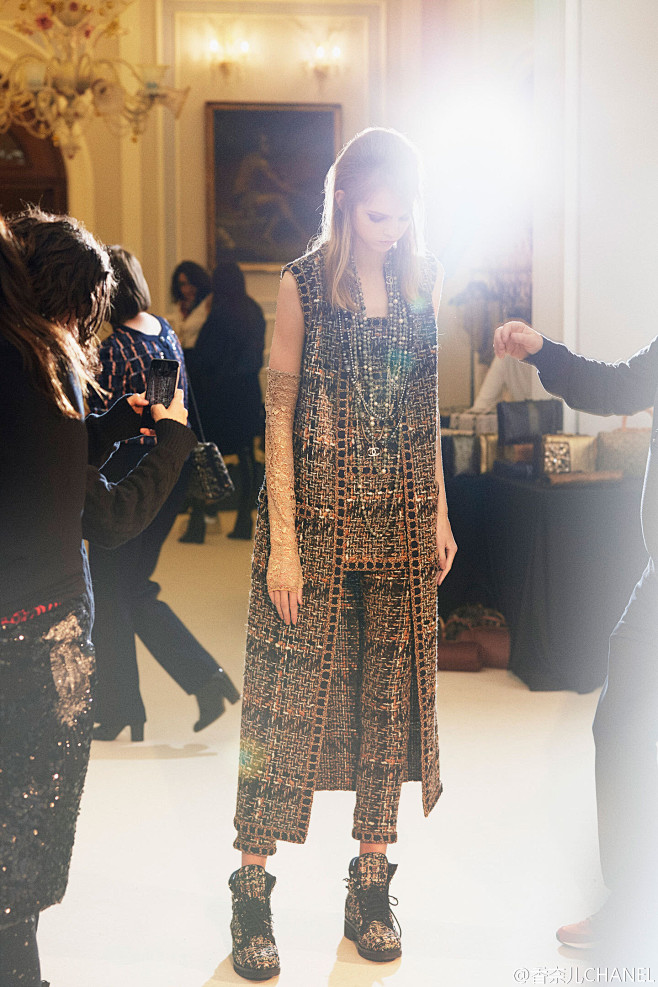 Chanel系列广告大片拍摄花絮