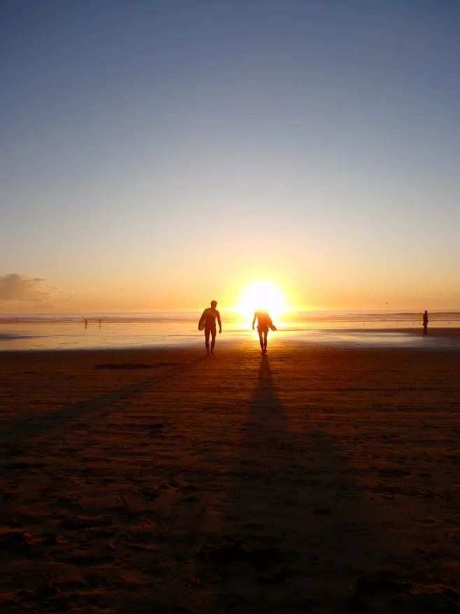 Sunset Surf-花瓣网