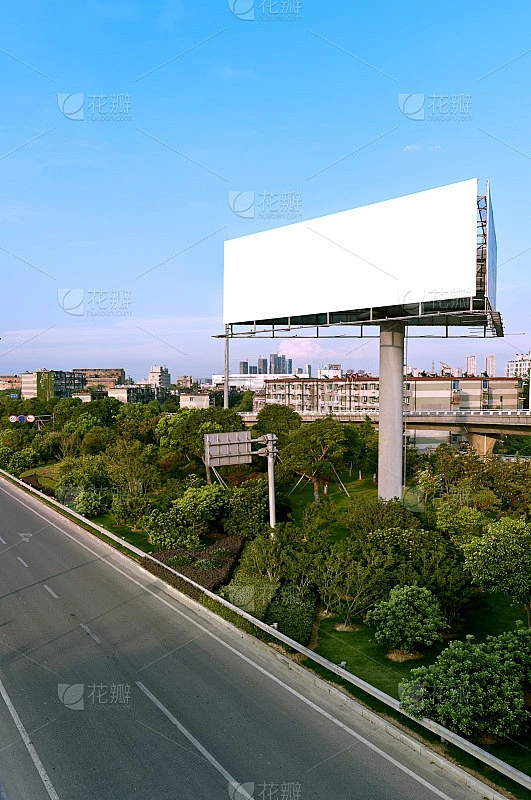高速公路,广告牌素材-花瓣网