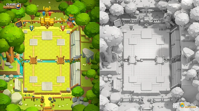 Clash Royale - Boot Camp Arena-花瓣网