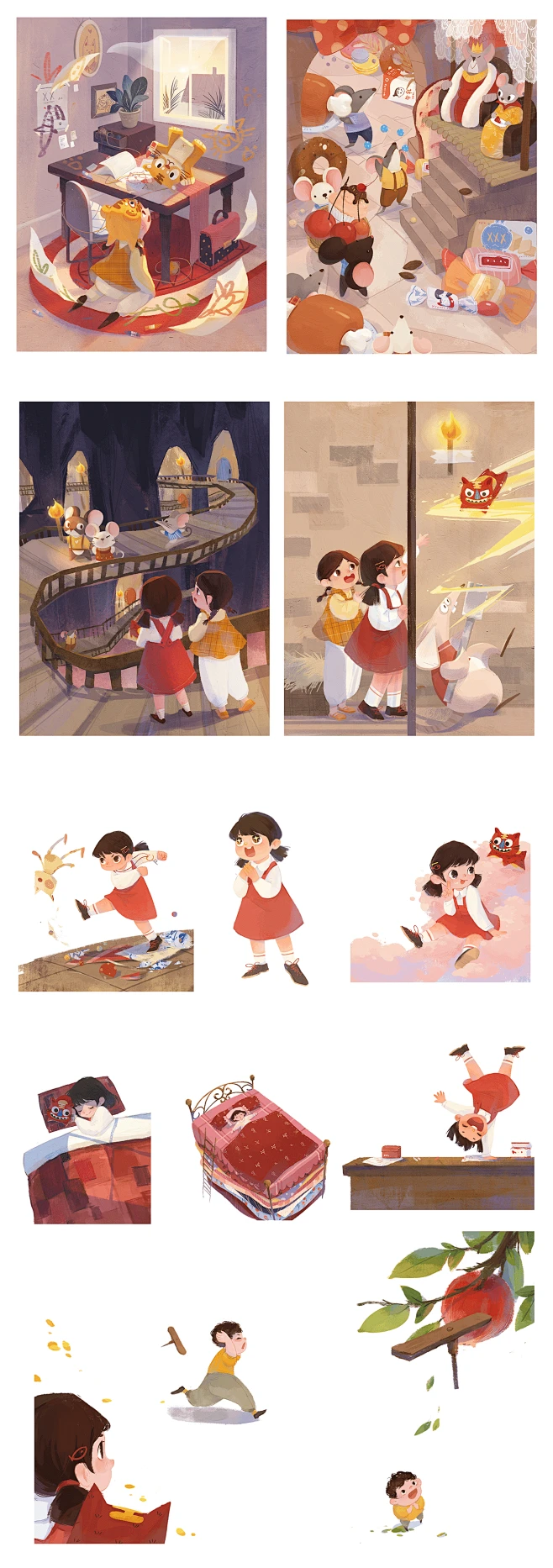 artwork children's book Drawing ILLUSTRATION illustrations Paiting ...