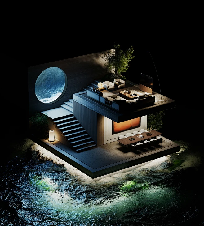 空间 : A moodboard by Rodman Su on Behance-花瓣网