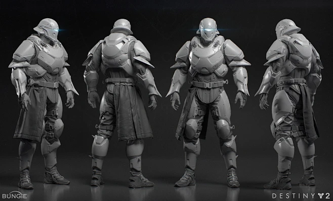 Desitiny 2: Hardened Basilisk Titan Armor-花瓣网