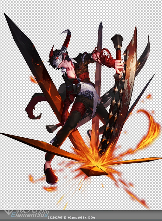 韩国 网游【最强军团】设定44P PNG格式-角色素材-微元素Element3ds - Powered by Discuz!-花瓣网