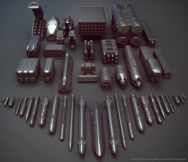 Kb9 Missile Pods, Nick Govacko : new kit for my kitbash http://sta.sh ...