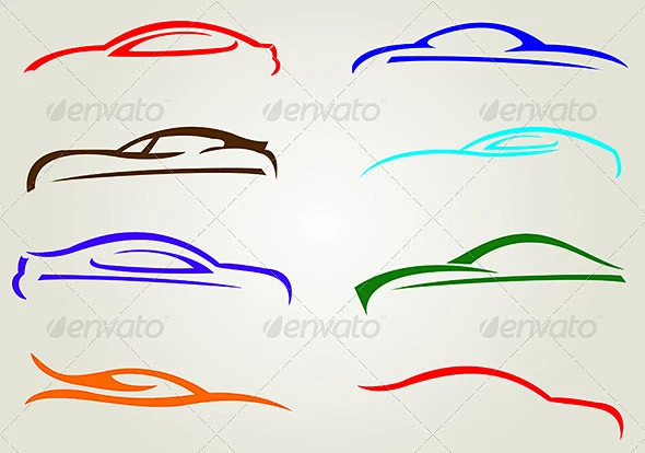 Vectors - Cars Collection Set | GraphicRiver-花瓣网