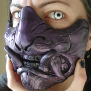 Komainu mask by ~missmonster on deviantART