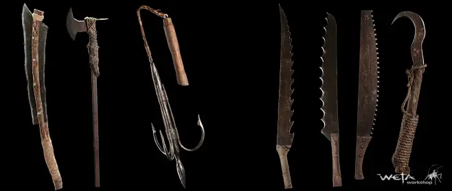 Weta Workshop Weapons and Props manufacturing services » Weta Workshop-花瓣网