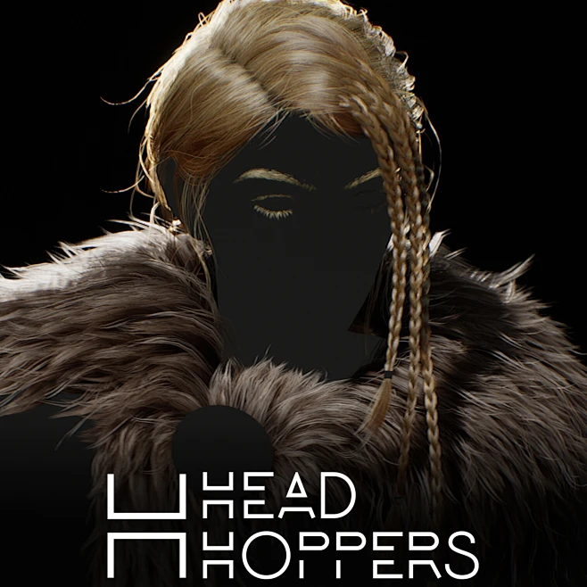 Female Assassin Hairs (Realtime/Game-Ready), Head Hoppers Studios ...