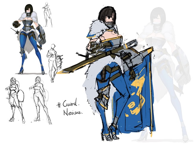 2017070603#上古卷轴#奈莎#Neisa#草稿#Pandea_work#