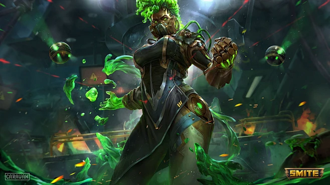 TOXIC YEMOJA, Rio Sabda : "TOXIC YEMOJA" A splash art for SMITE ...
