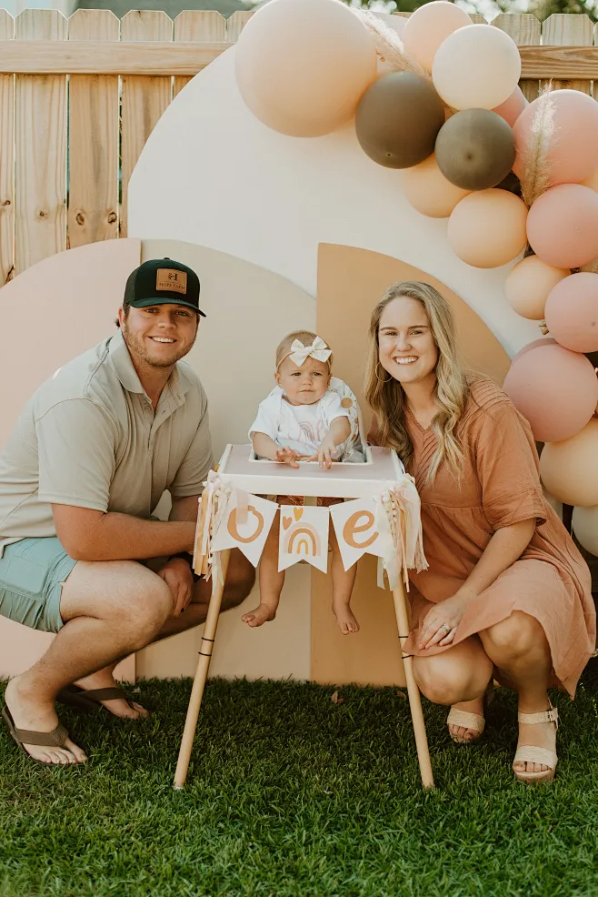 Boho First Birthday Party-花瓣网