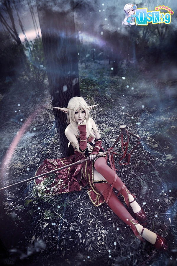 OSK39成员+彩儿+《魔兽世界》血精灵-花瓣网