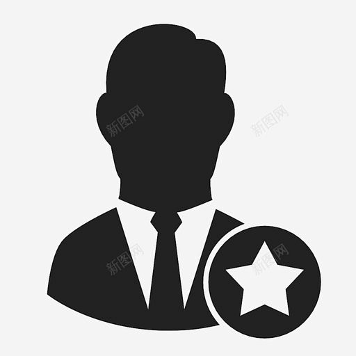 明星经理高管专家图标 平面电商 创意素材