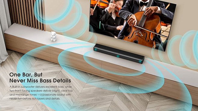 Amazon.com: Hisense 2.1 Channel Sound Bar Home Theater System with ...