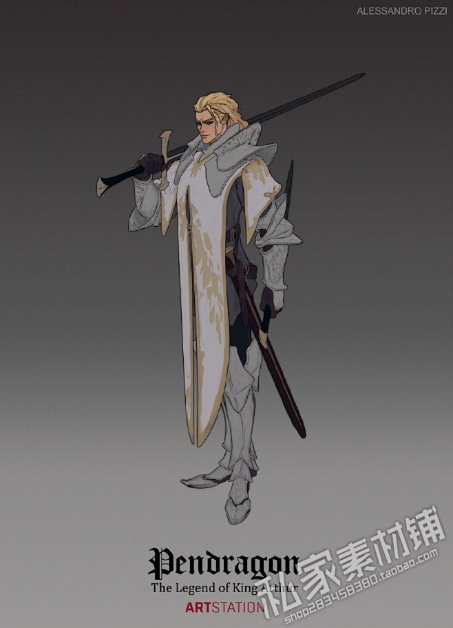 角色-欧美卡通‘美卡’骑士‘法师’游侠‘射手’牙爷‘tooth (488)