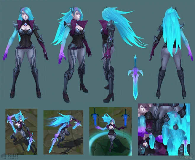League of Legends Models 2016-2019-花瓣网