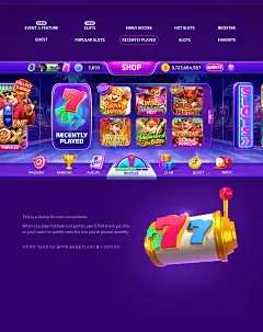 Slot Game UI slot game 3D UI 3d art 3d icon ui design UI/UX Casino Game ...