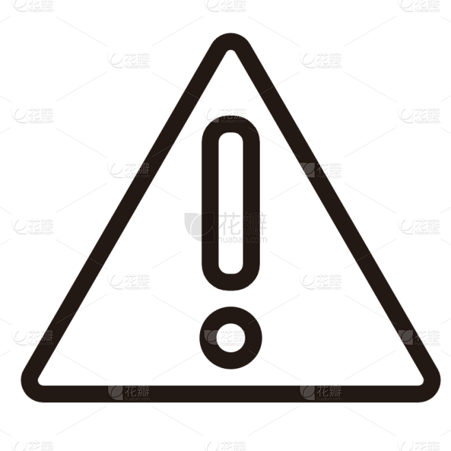ICON-矢量警告警示图标17