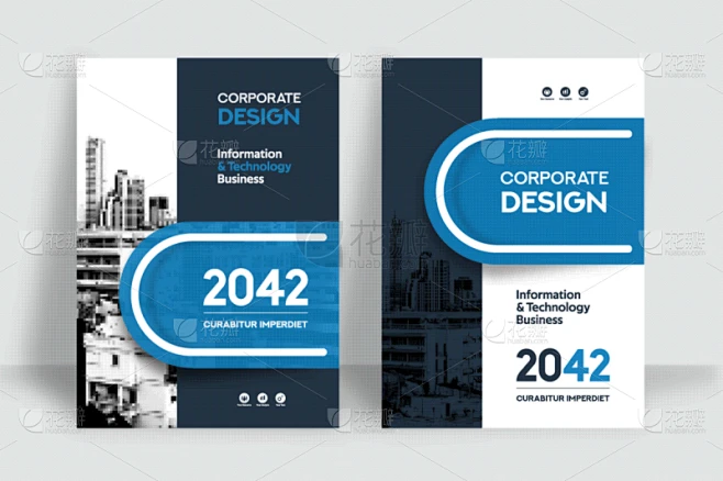 模板,商务,背景,城市,图书封面,几何形状,传单,简单,现代,市场营销素材-花瓣网