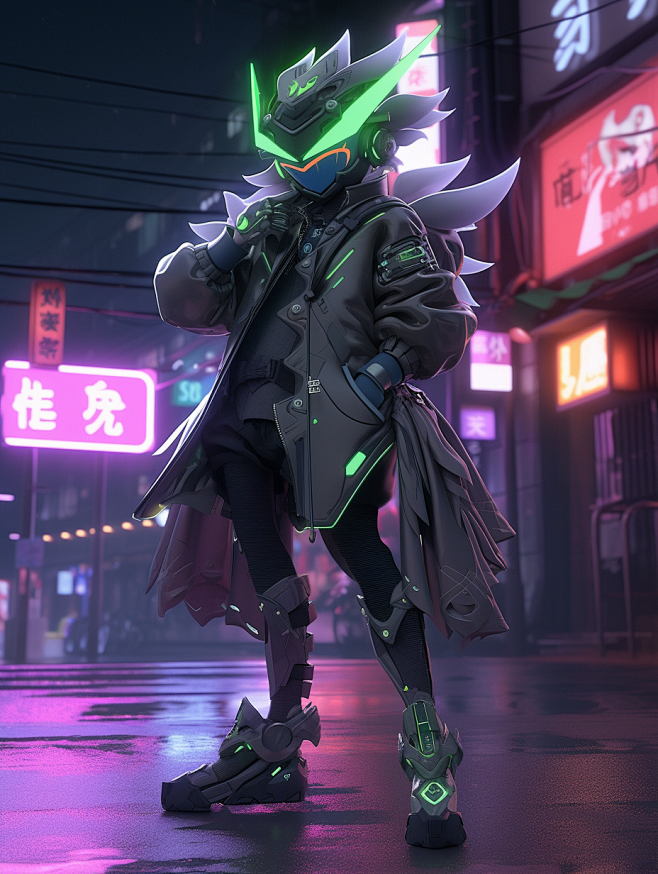 6371_Cool_edgy_peacock_IP_design_wearing_purple_gr_e5bfa4c5-2751-4fe0 ...