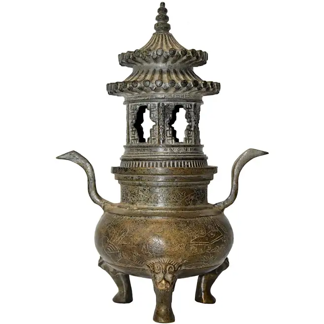 Chinese Temple Censer For Sale at 1stDibs | chinese incense burner ...