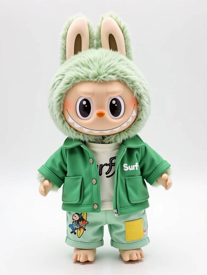 labubu flux-LoRA-Li鱼-LiblibAI-花瓣网