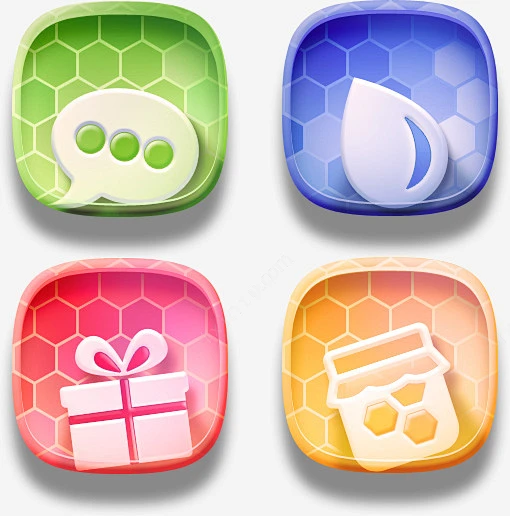 创意图标psd免抠素材_新图网 https://ixintu.com 创意图标 礼物图标 3D图标-花瓣网