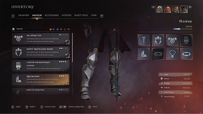 Dragon Age 2 - UI Revamp (Fanmade)