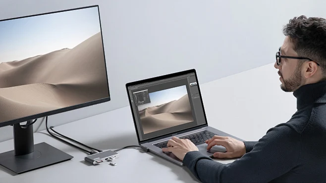 Hub Laptop dock USB HUB macbook reddot 2022-花瓣网