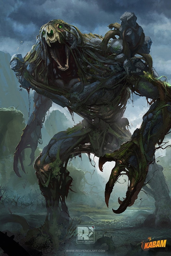 直立人形怪物原画来自cgbook.cn (1020)