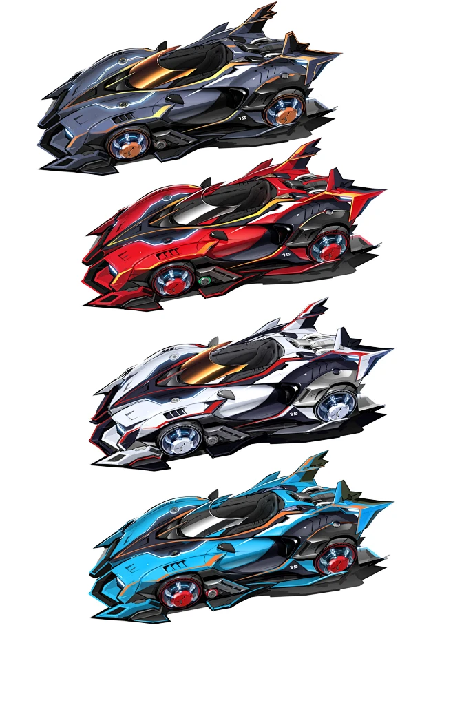 "Swift meteor"designed for QQSPEED-花瓣网