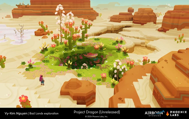 Project Dragon - Desert Exploration-花瓣网