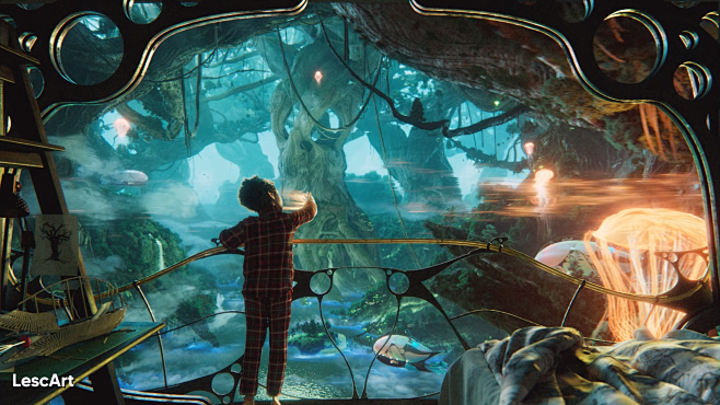 Top 100 3D Renders from the Internet's Biggest CG世界渲染大赛前100名作品无尽旅程