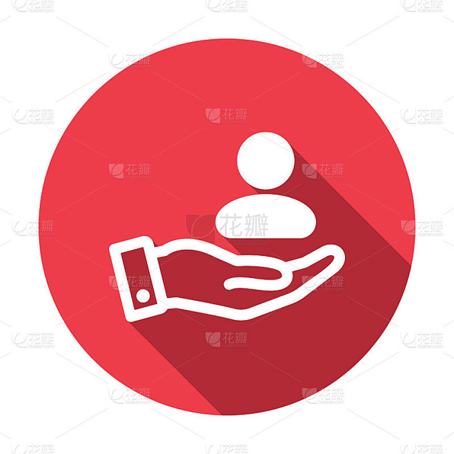 Customer icon. Customer Retention Vector Icon. Pat